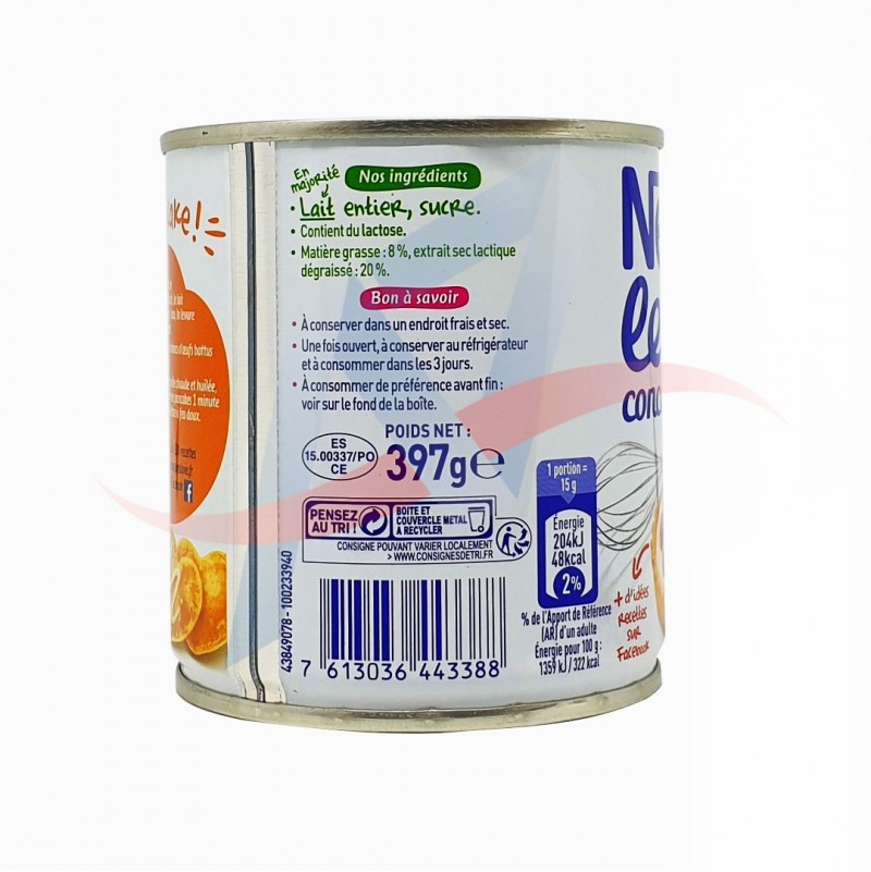 Grossiste Lait concentré Nestlé - achat en gros