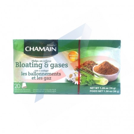 Green Tea for gas and bloating Chamain 20 bags CT20